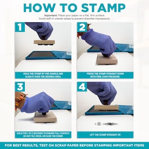 Custom Logo Stamp - Personalized Flat Wood Stamp With Your Artwork ...