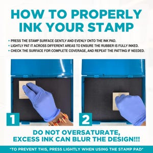 Custom Logo Stamp - Personalized Flat Wood Stamp With Your Artwork ...