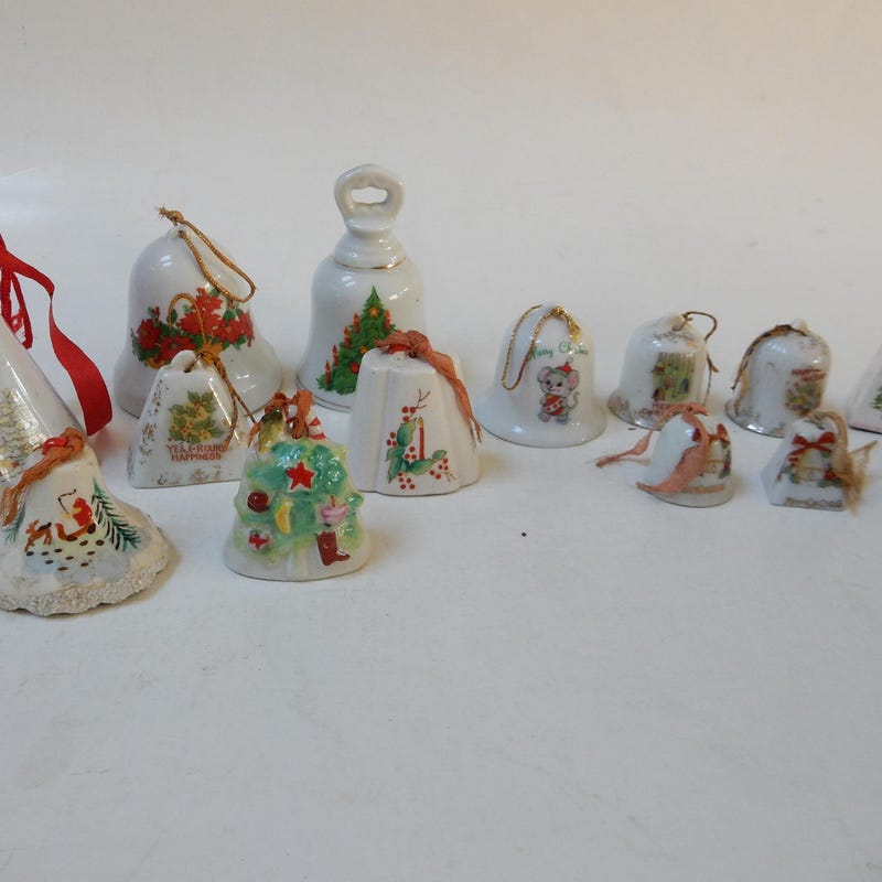 Porcelain Bells - Etsy