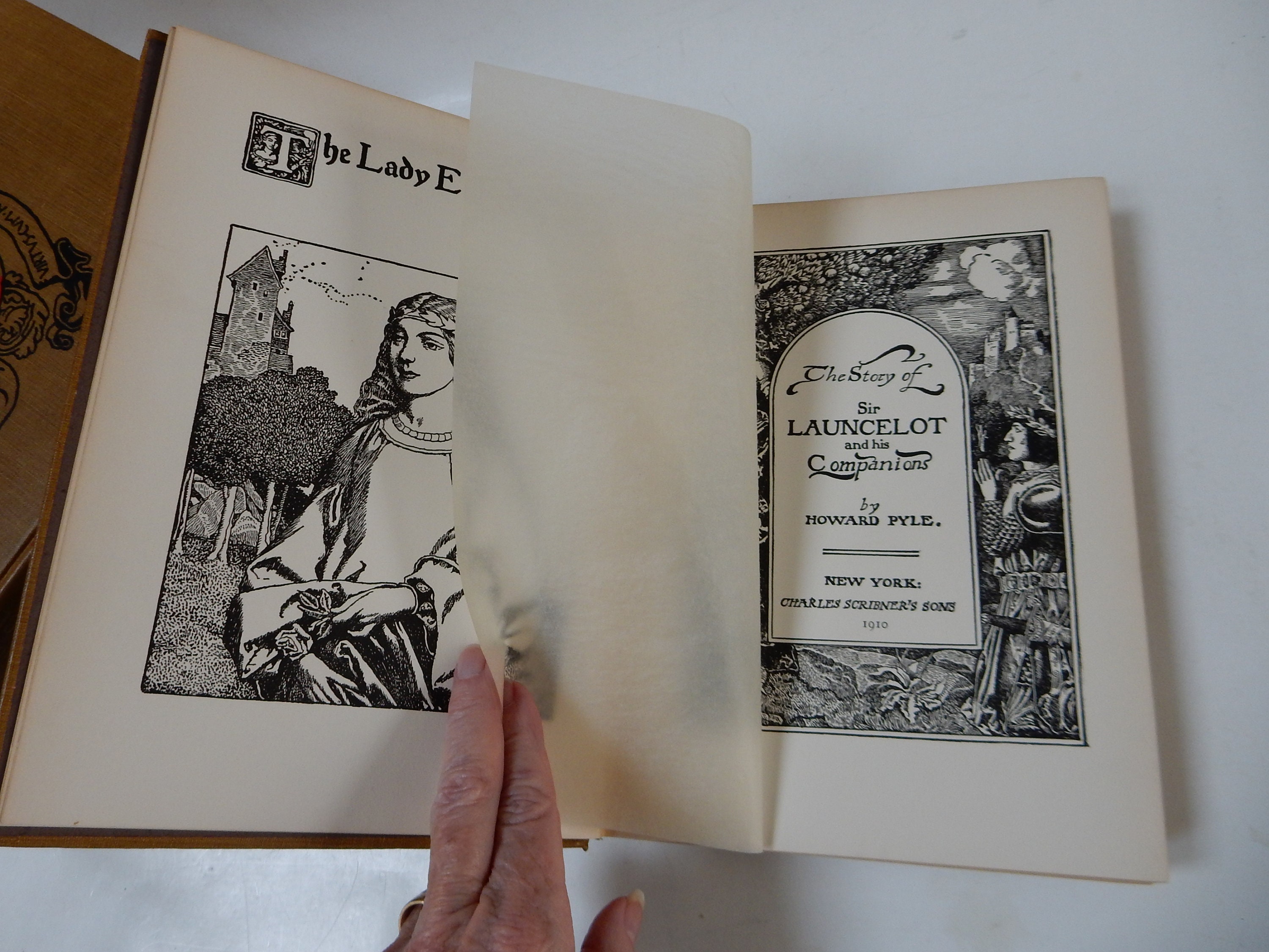 The Story of Sir Launcelot and His Companions, Howard Pyle, 1910 - Etsy