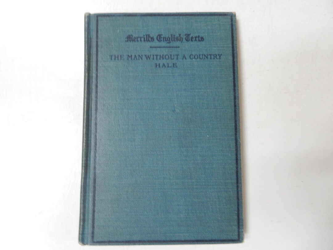 The Man Without a Country, 1910 - Etsy