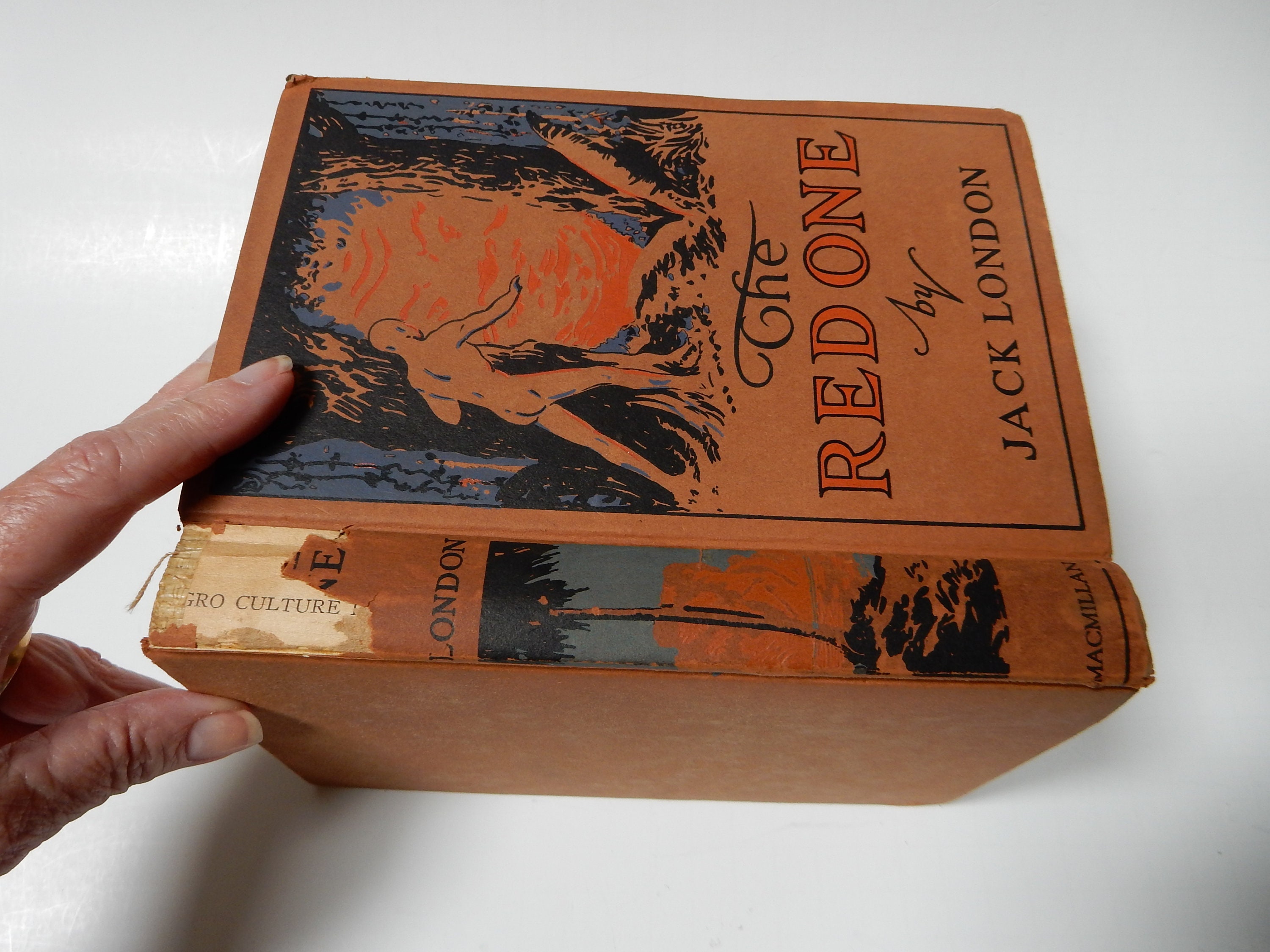 The Red One Jack London Rare First Edition 1918 Science - Etsy