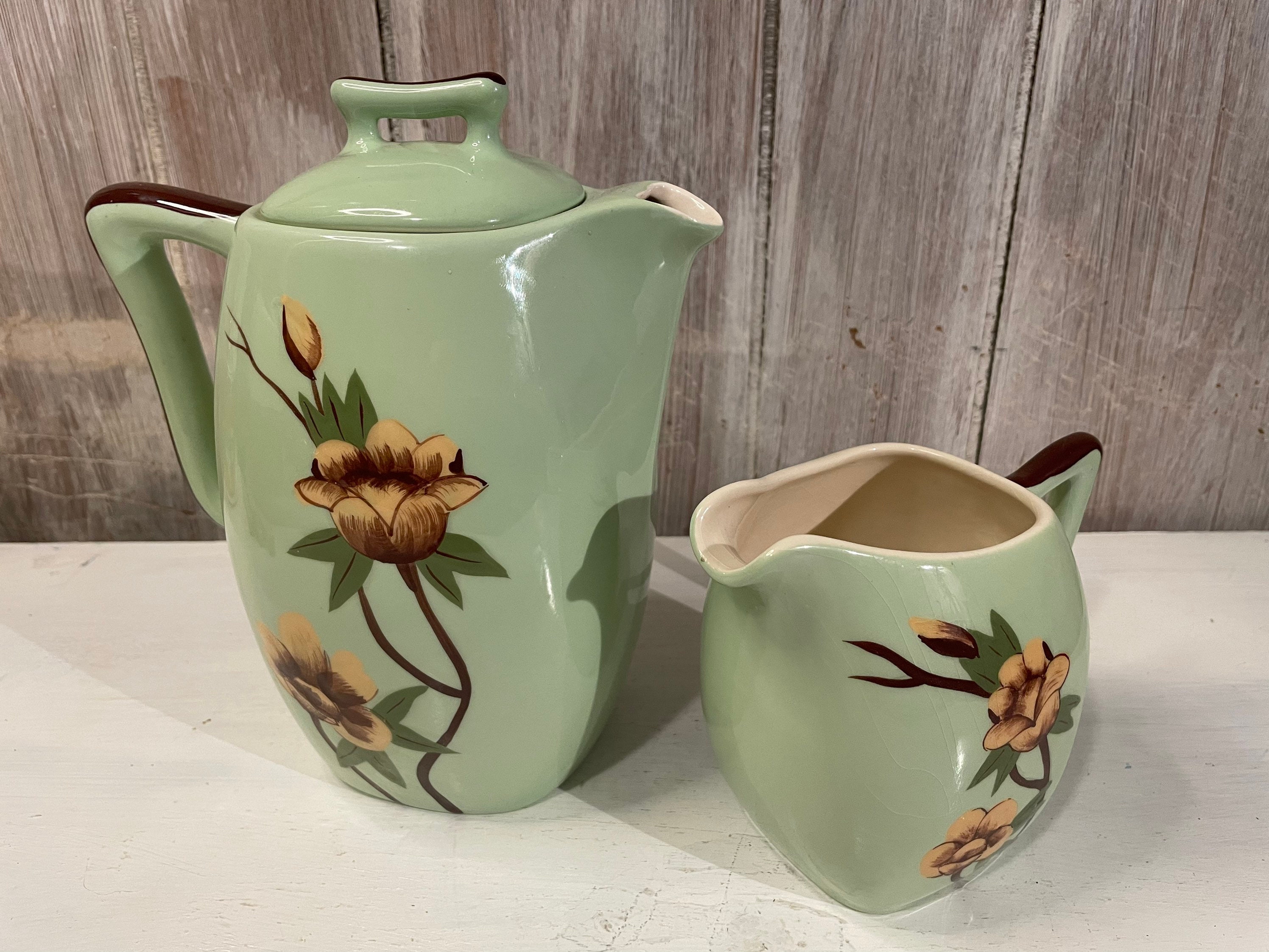 Vintage Weil Ware California Pottery Coffee/tea Pot and - Etsy