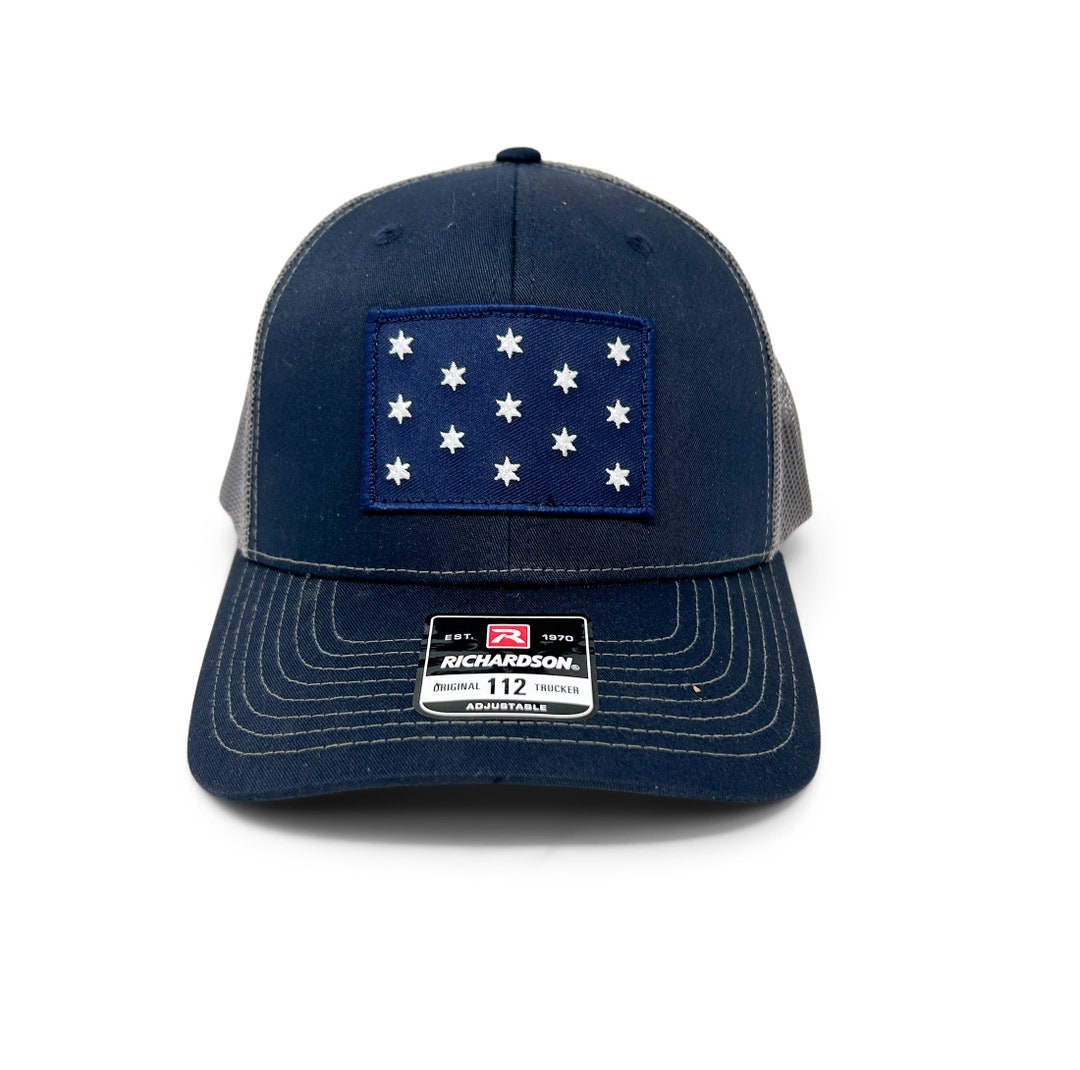 Washington’s Headquarters Flag Hat | Richardson 112 Snapback | Navy ...