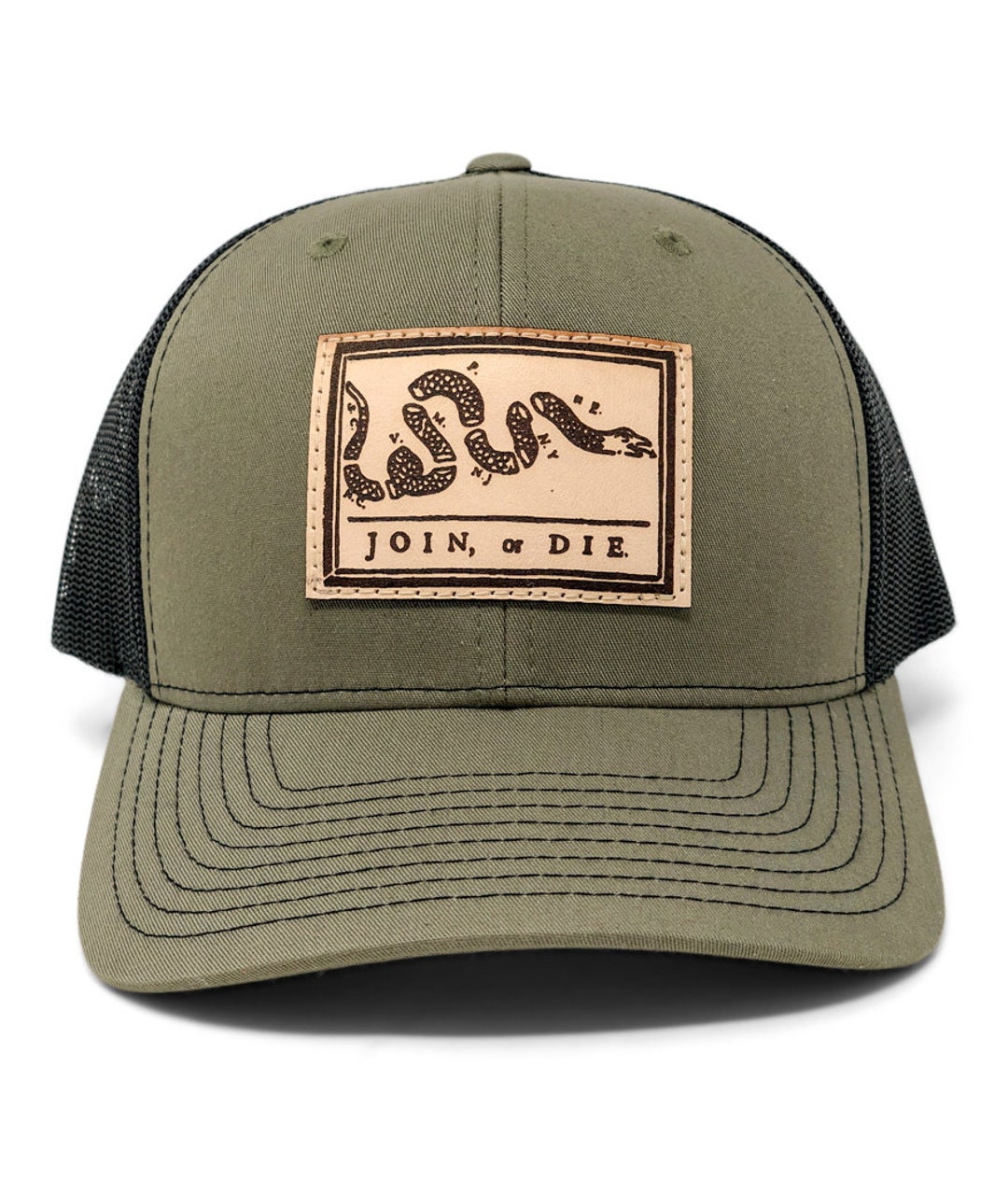 JOIN OR DIE Hat Richardson 112 Loden/Schwarz - Etsy Österreich