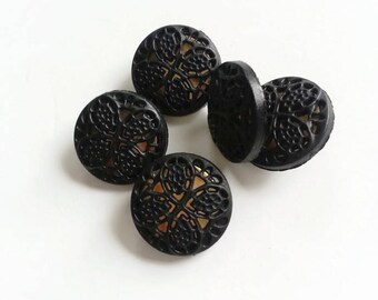 Gold Gothic Buttons - Etsy