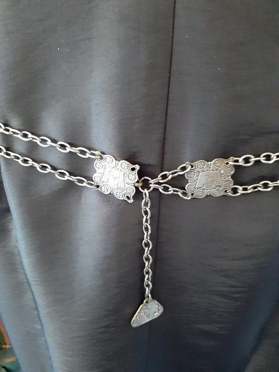 Aesthetic movement Renaissance chain belt Art nouveau… - Gem