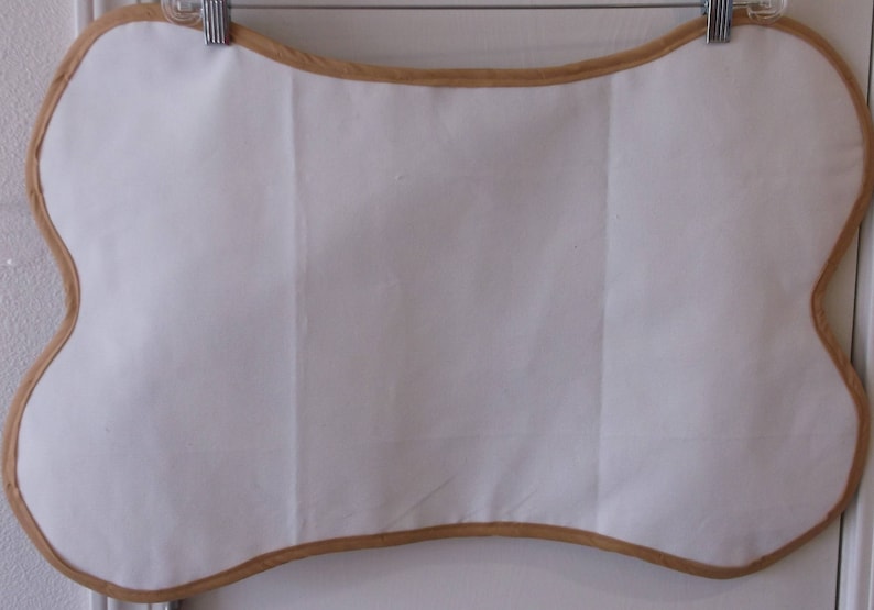 Bone Shaped Mat for Dogs Food & Water Bowls With Matching Bag - Etsy