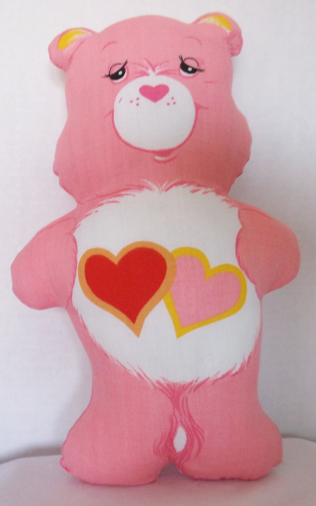 Care Bear Pink Love-alot-bear - Etsy