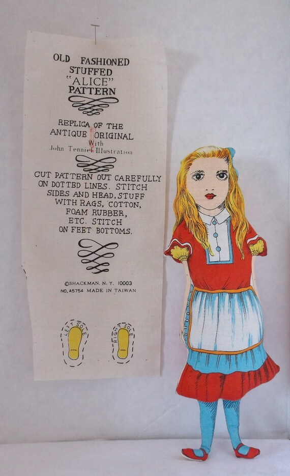 Alice In Wonderland Vintage Doll | Etsy