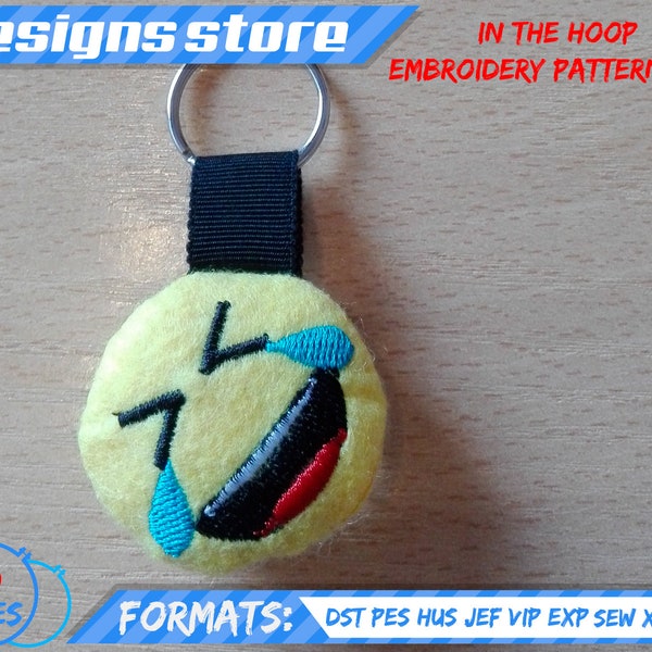 Emoji Keychain - Etsy