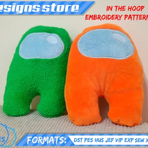 ITH IN the HOOP Embroidery Design Among Us,ith Embroidery Pattern Among ...