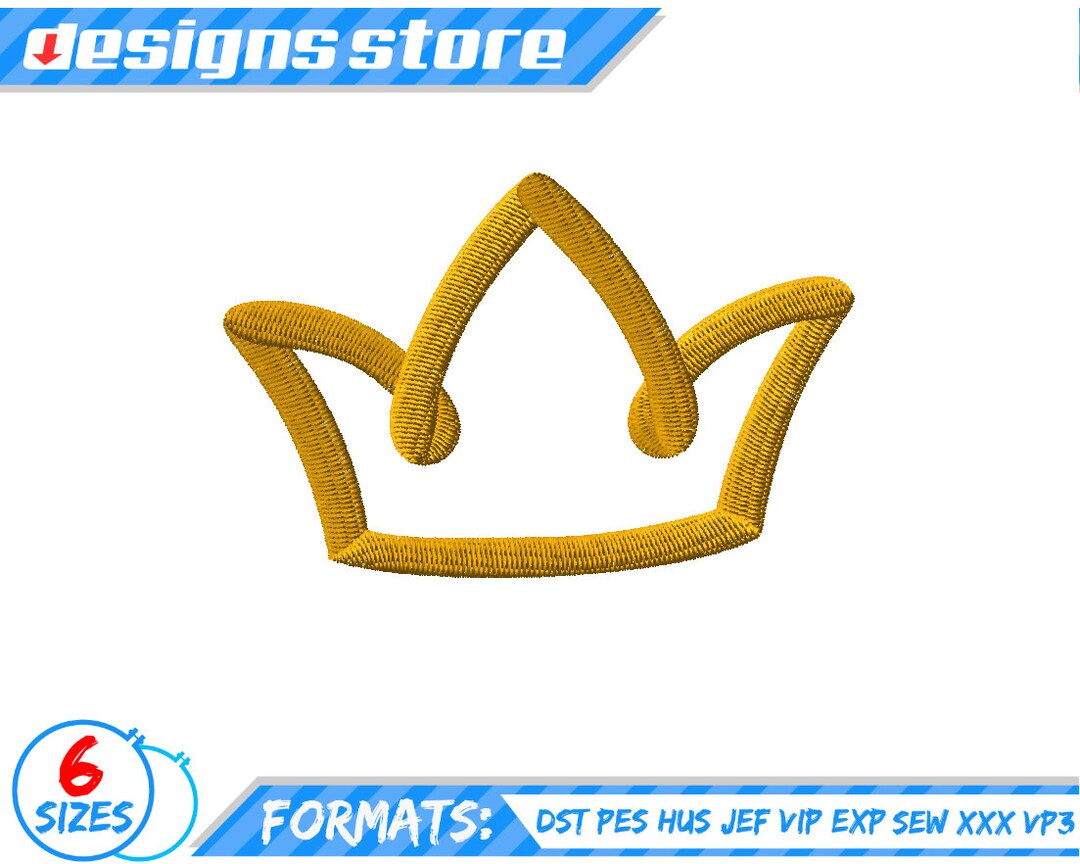 CROWN APPLIQUE DESIGN, Crown Applique Embroidery Machine, Tiara ...