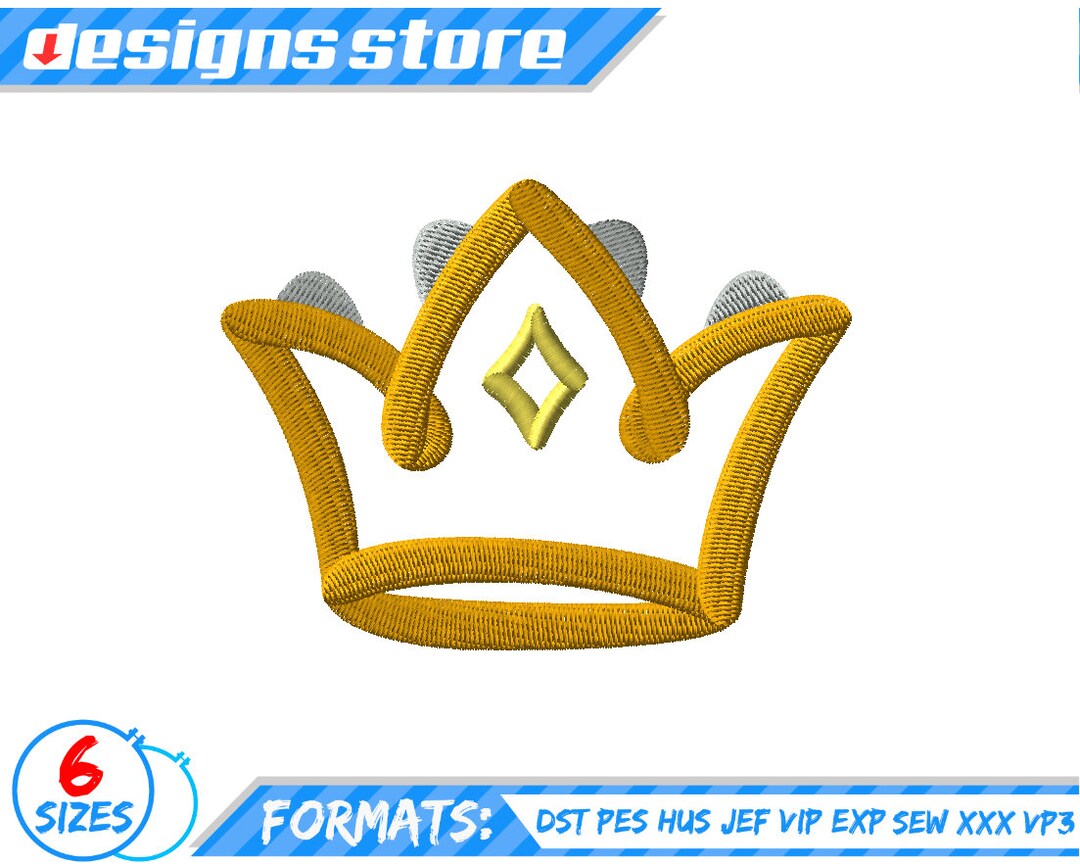 CROWN APPLIQUE DESIGN, Crown Applique Embroidery Machine, Tiara ...