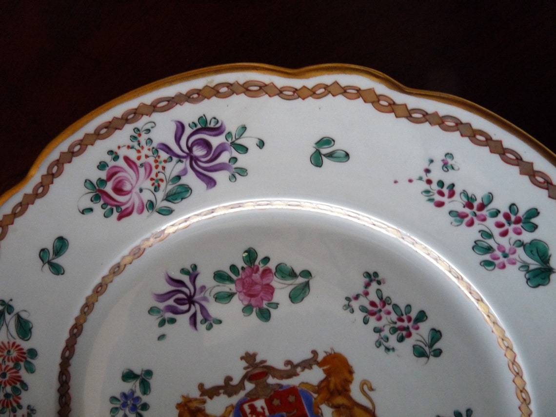 French Edme SAMSON Porcelaine De Paris, France - Hand-painted 10.25 ...