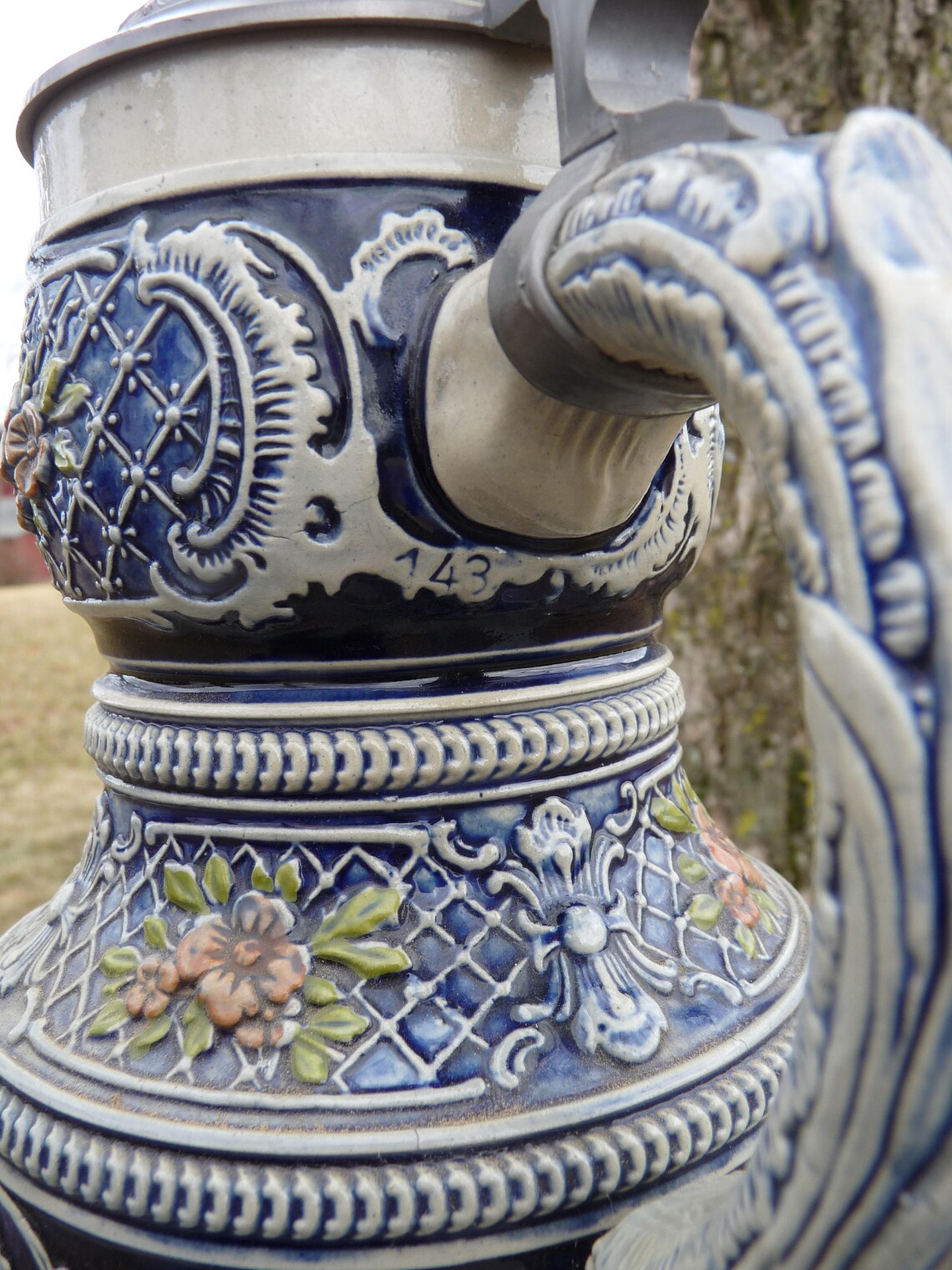 Large 2.5 L. THEWALT Stoneware Factory 143 zum - Etsy