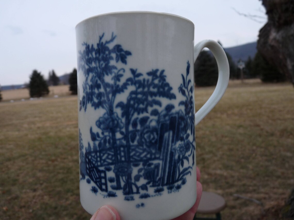 Rare - Early Worcester DR. WALL "first Period" - C.1760 - PLANTATION ...