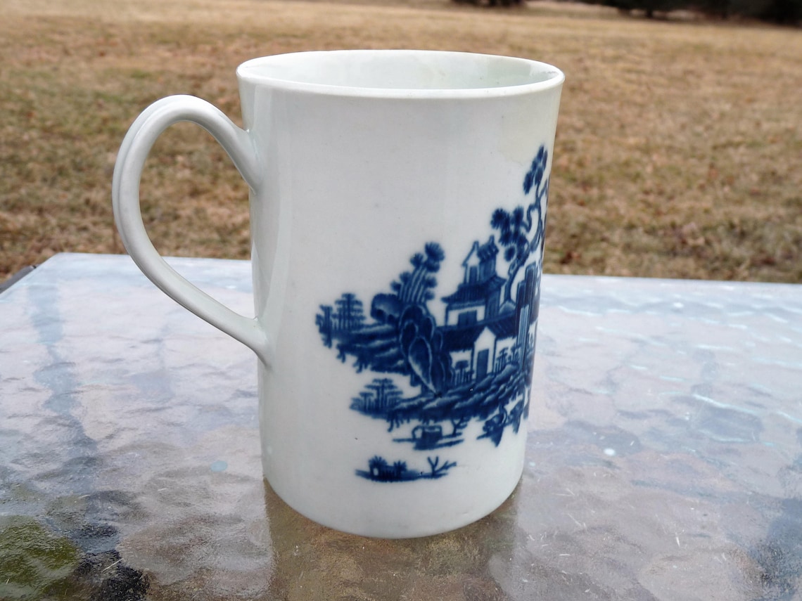 Rare - Early Worcester DR. WALL "first Period" - C.1760 - PLANTATION ...