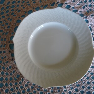 Meissen Germany Signed Weifs Wave White Shape Waves Relief - SET 4 ...