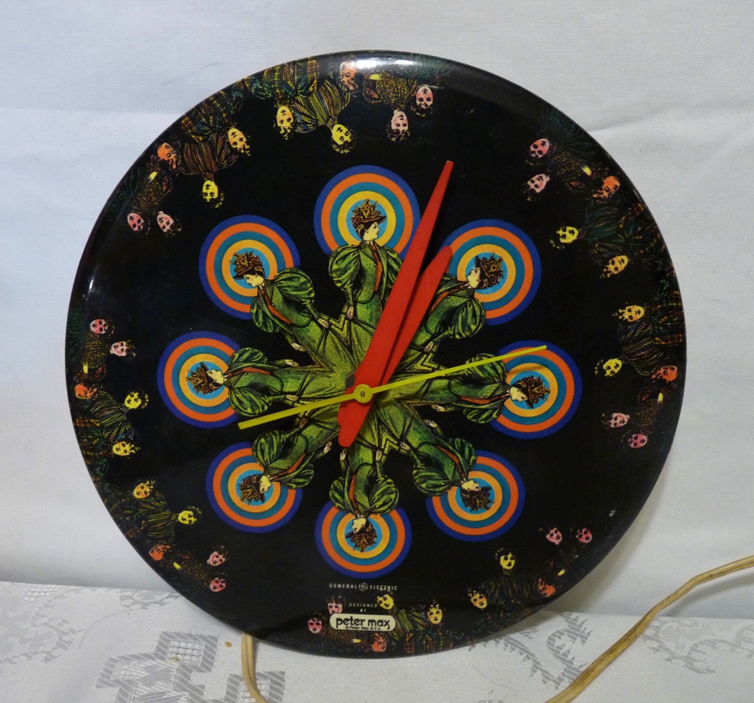 1960's Vintage American Pop Artist PETER MAX Victorian (ladies) Women ...