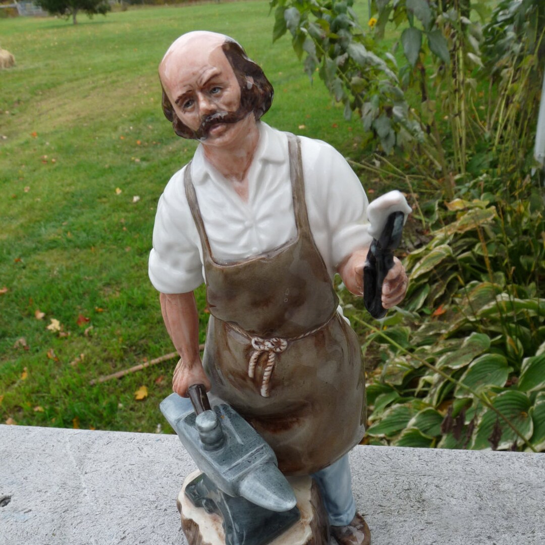 Royal Doulton, the Blacksmith # HN 2782 FIGURINE Designed by William K ...