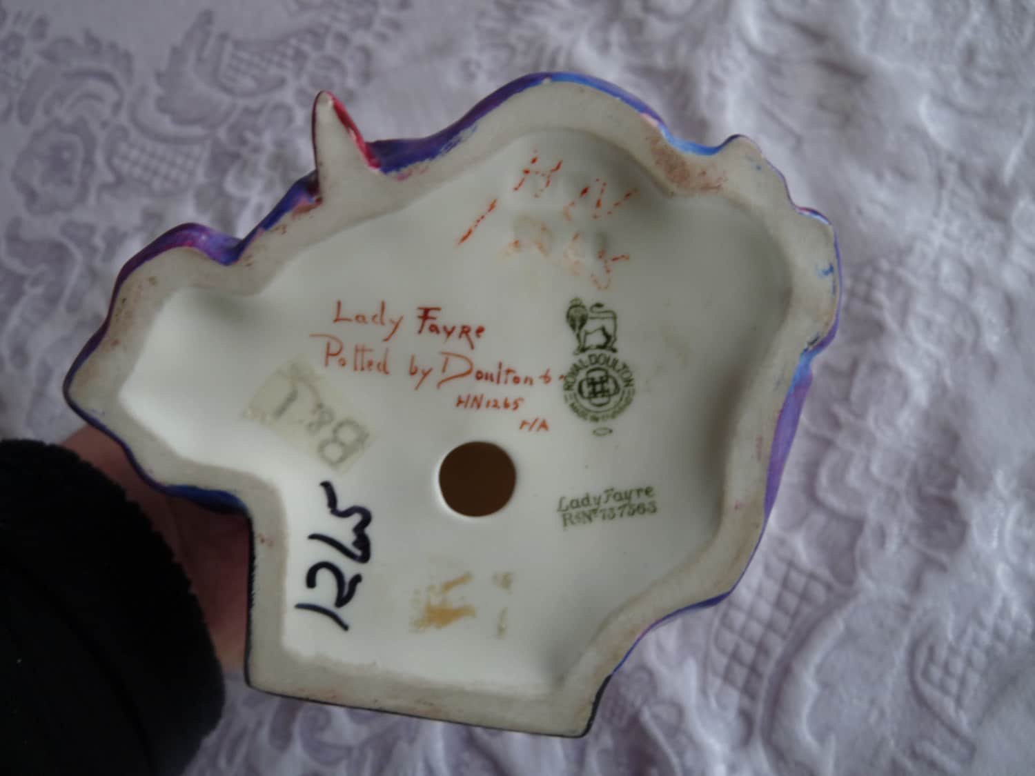 Rare and Precious Royal Doulton England 1920's Lady Fayre | Etsy