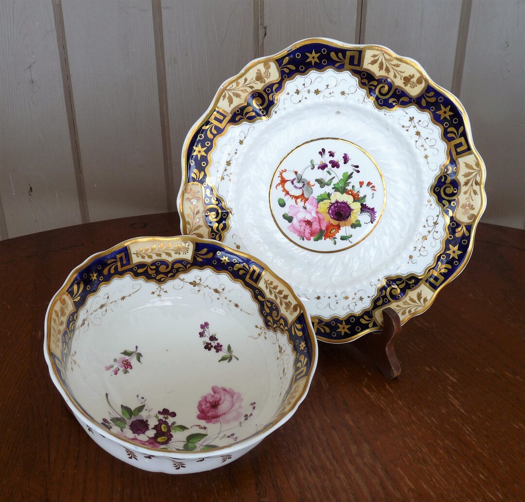 Hicks, Meigh & Johnson, Staffordshire - C.1835 - CHOICE - #812 Luncheon ...