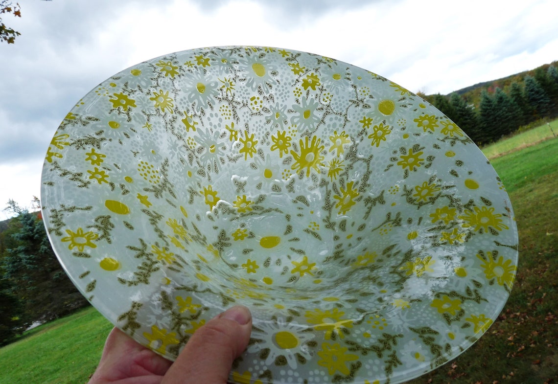 Higgins Glass Studio Large 12 Fused Art Glass Display | Etsy