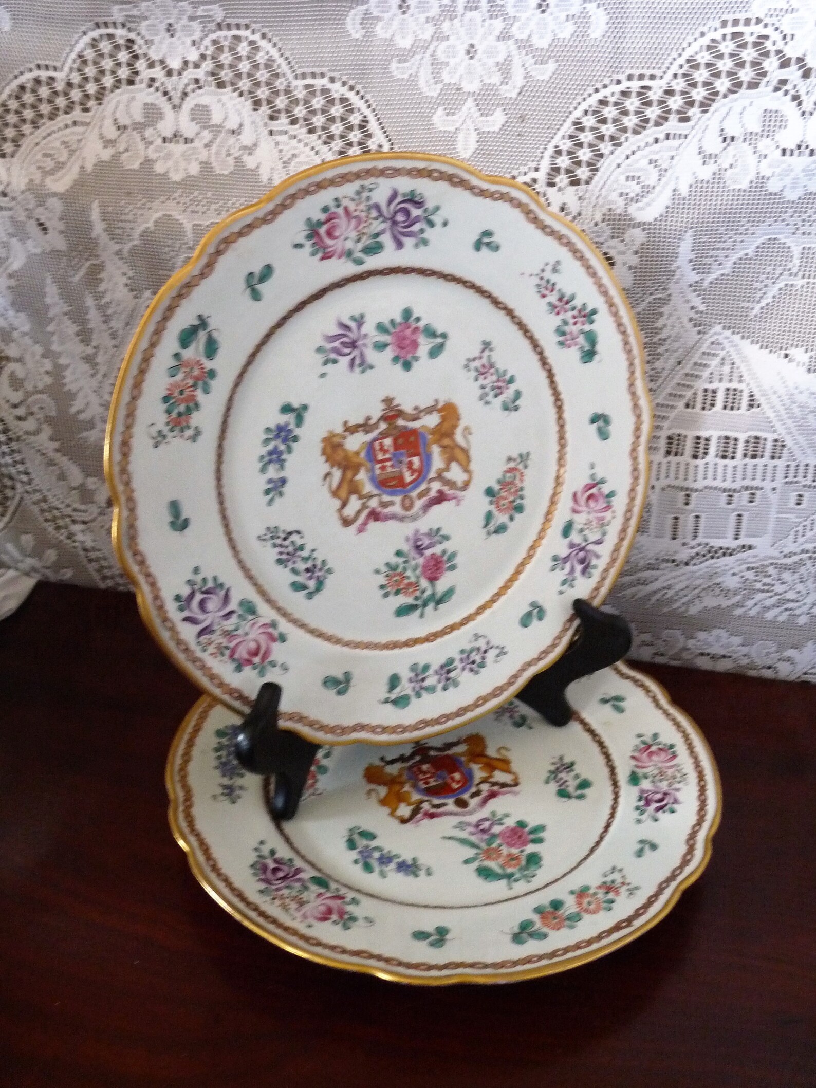 French Edme SAMSON Porcelaine De Paris, France - Hand-painted 10.25 ...