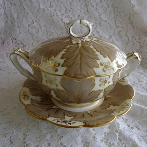 Brown Westhead Moore Caulson Ware Scallop Edged Condiment Dish / Sauce ...