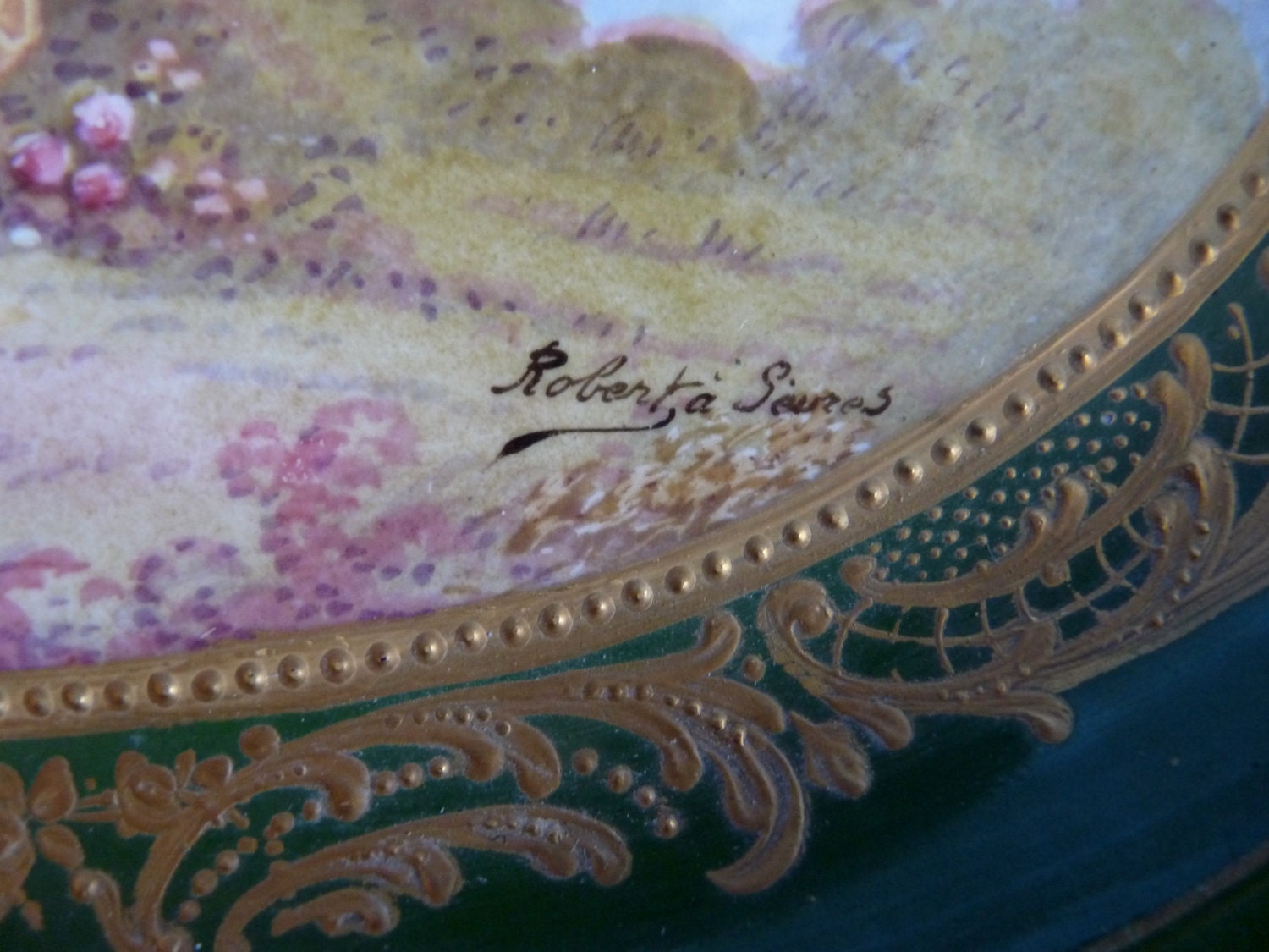 LOUIS-PHILIPPE, Sevres Hand-painted 19c Signed Robert A. Sevres - 16 ...