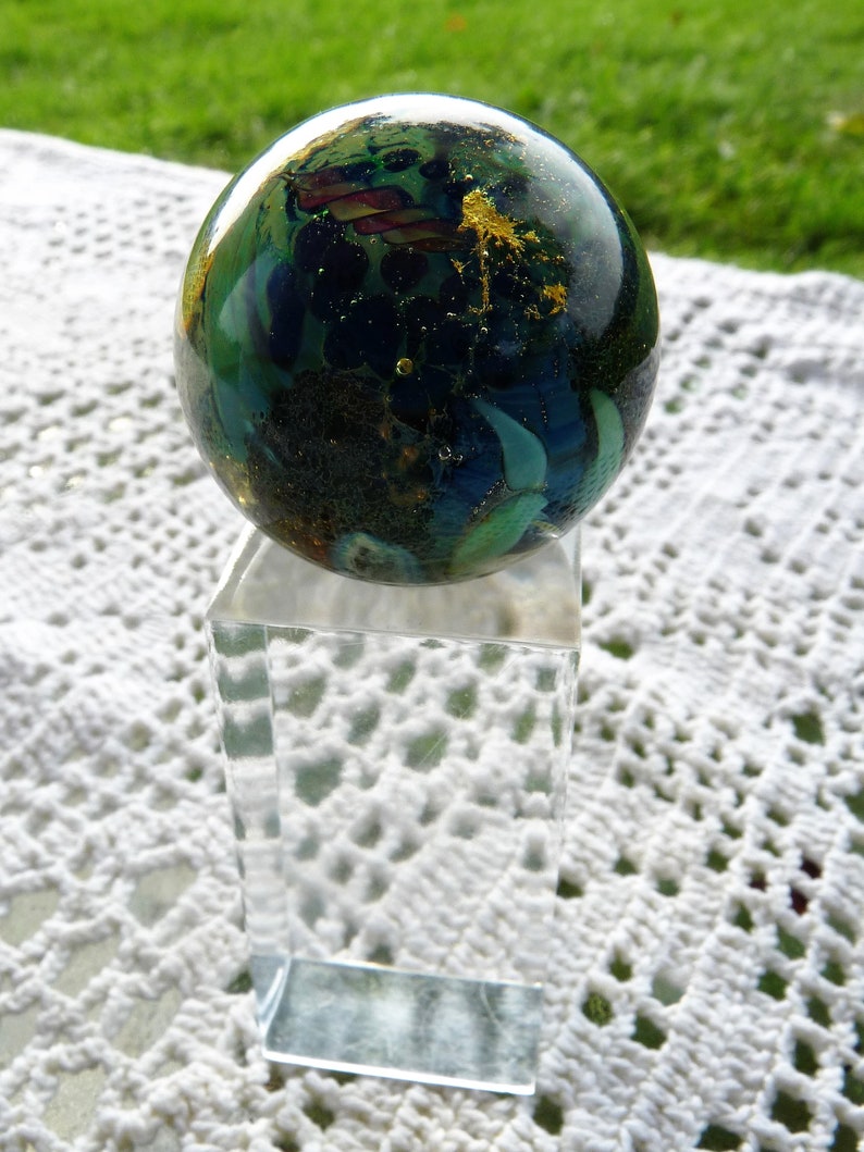 Glass Artist Josh Simpson Signed JS97 1997 Hand Blown - Etsy