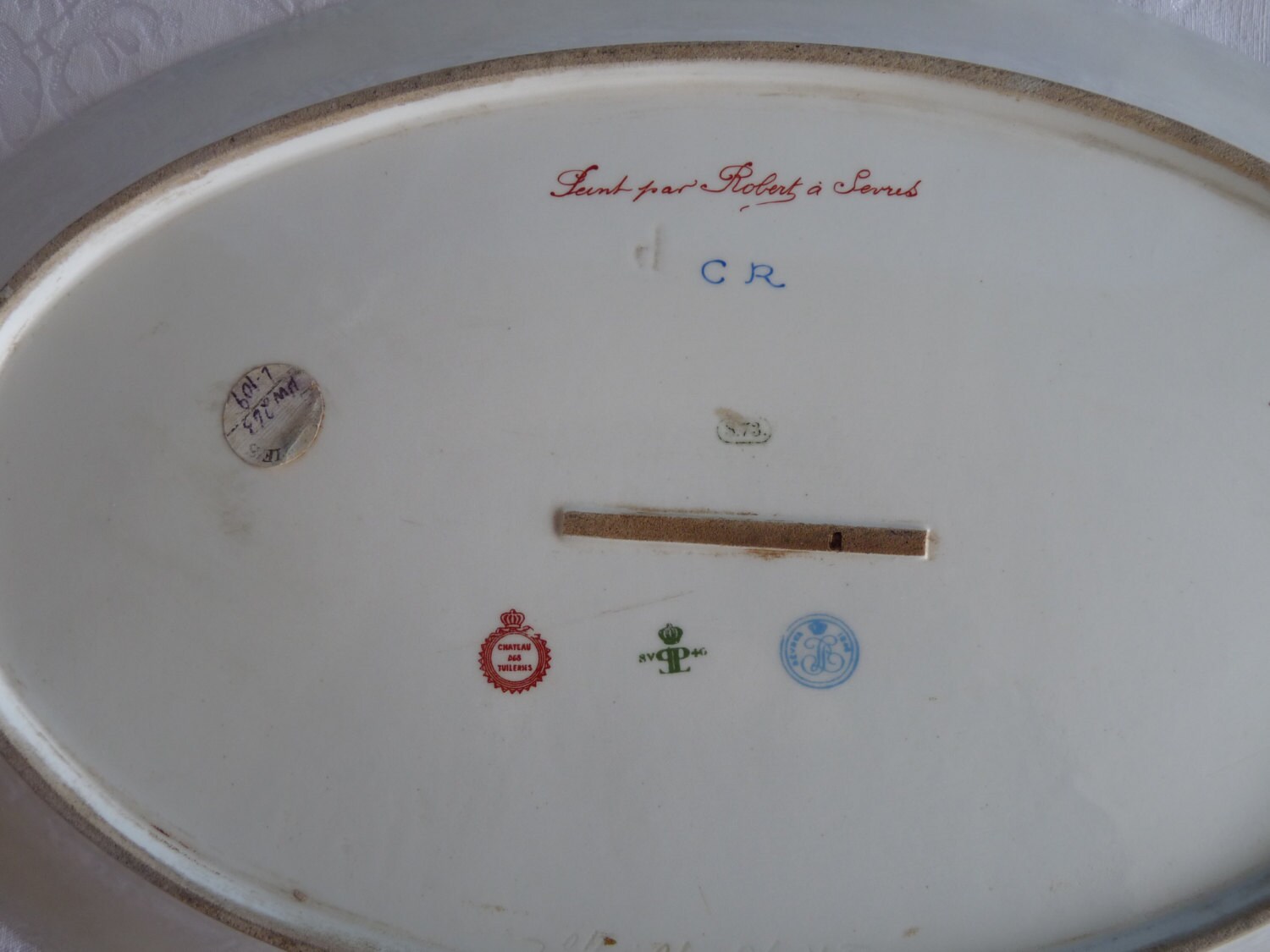 LOUIS-PHILIPPE, Sevres Hand-painted 19c Signed Robert A. Sevres - 16 ...