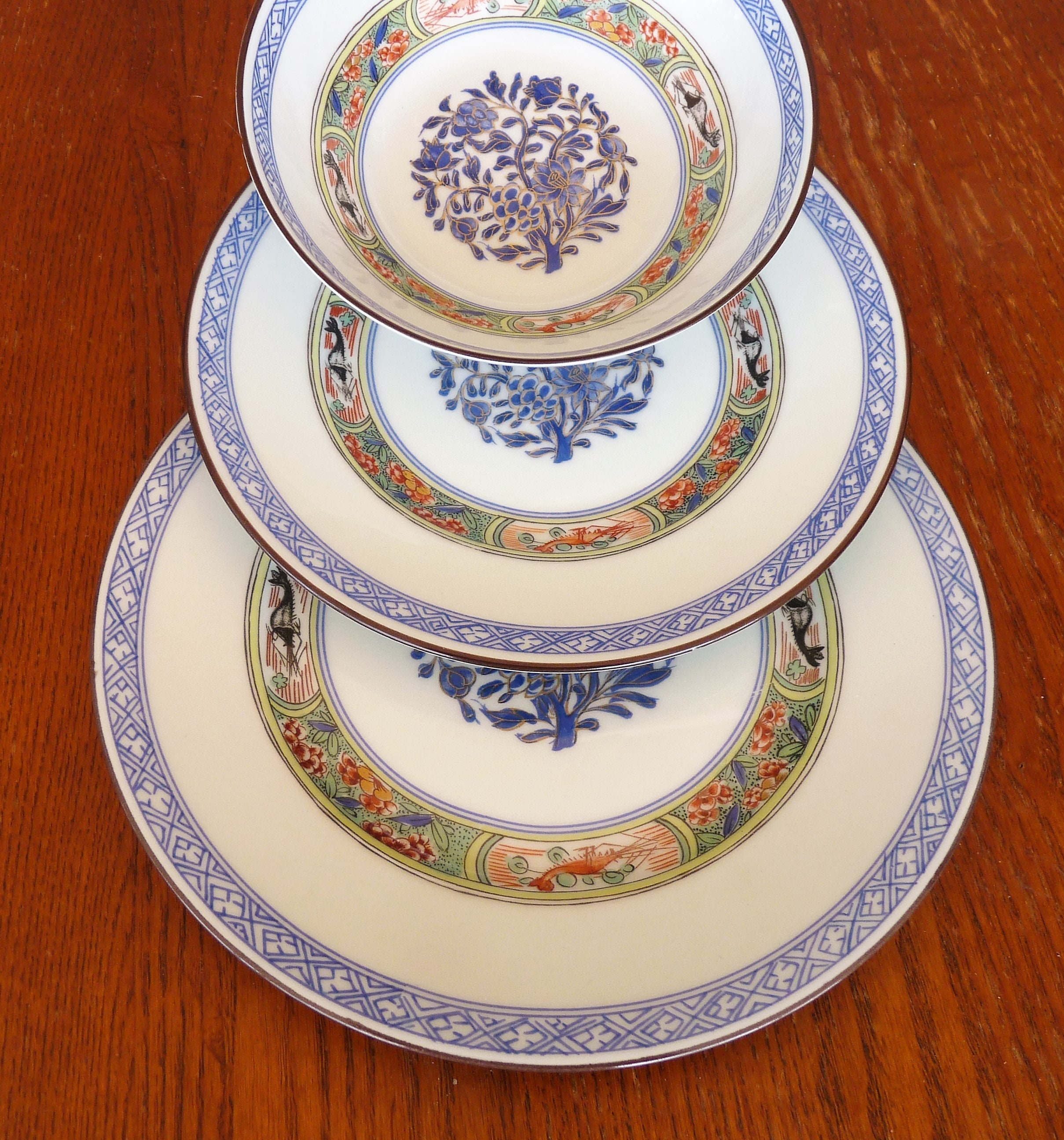 Floral Pattern Plate France - Etsy