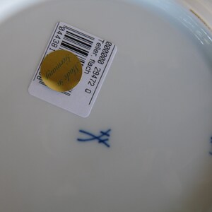 Meissen Germany - Signed Weifs "wave White" Shape Waves Relief - ONE ...