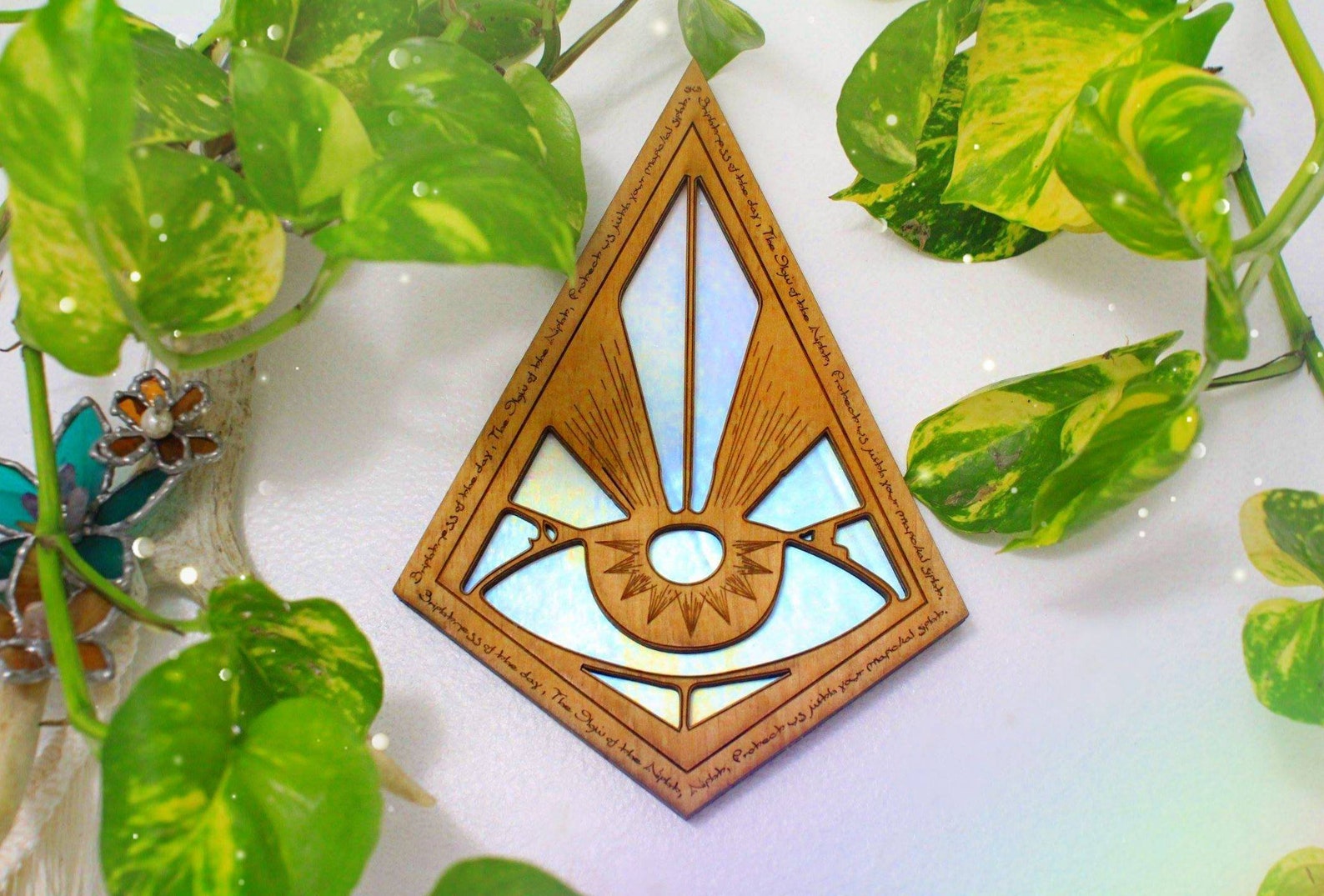 The Protection Amulet Evil Eye Mirror Wall Decor Good - Etsy