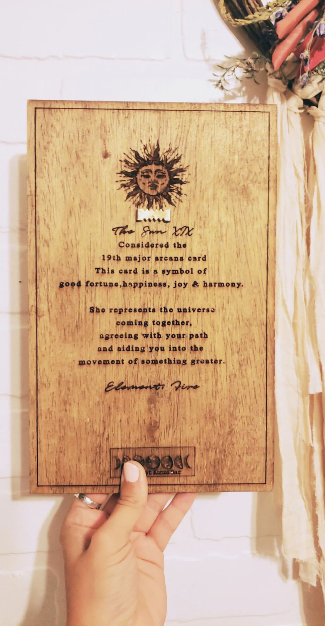 The Sun XIX Tarot Card Mirrors Tarot Moon Mirrors Zodiac - Etsy