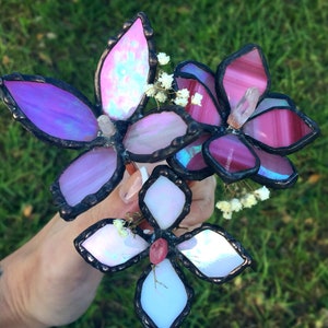 Custom Three Flower Bouquet, Home Decor, Bouquet, Gifts for Her ...