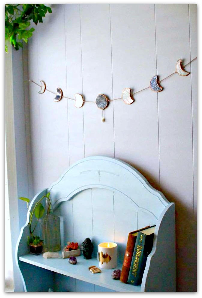 Pick Your Color Full Celestial Moon Phase Stained Glass Moon - Etsy