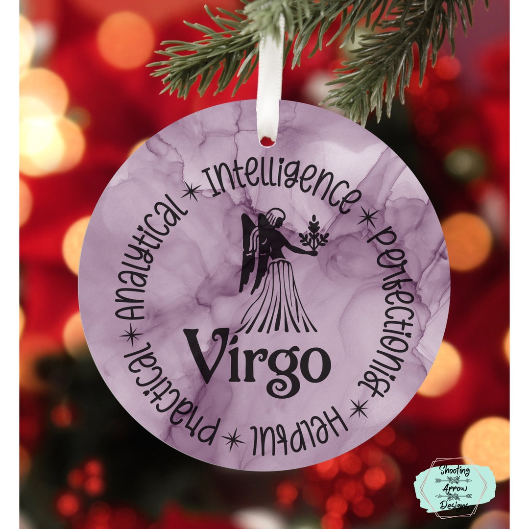 zodiac-sign-ornament-zodiac-constellation-gift-astrology-etsy