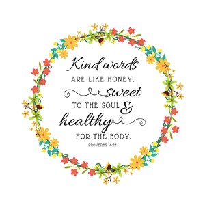 Proverbs 16 24 - Etsy