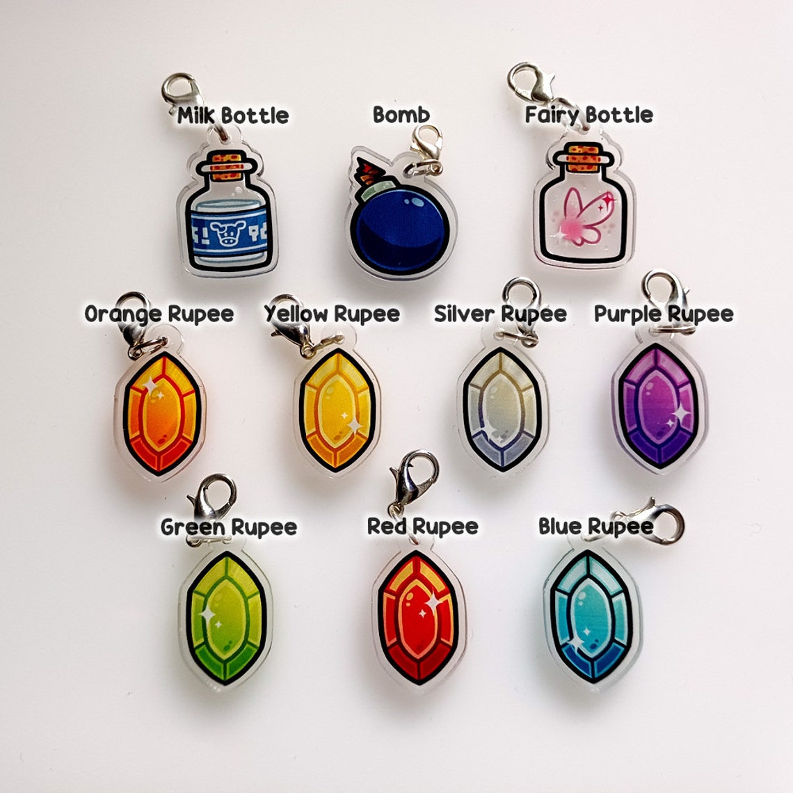 Legend of Zelda Double Sided Charms Mini Charms - Etsy