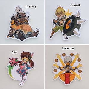Overwatch Vinyl Stickers - Etsy