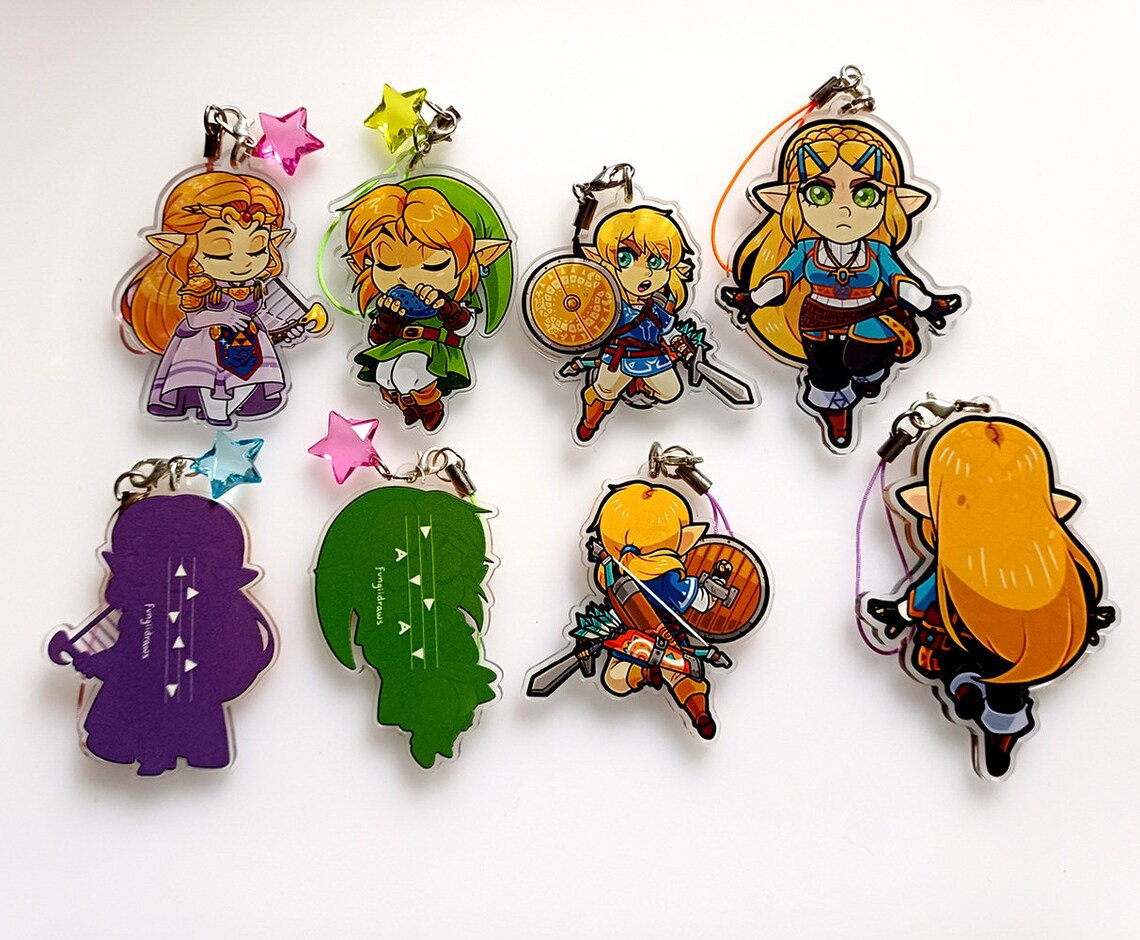 Legend of Zelda Double Sided Charms Mini Charms - Etsy