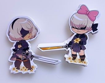 Nier Automata Yorha Emblem Vinyl Sticker Inspired by Square Enix and ...