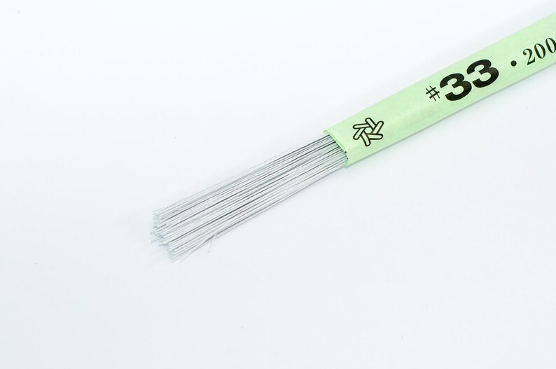 33 Gauge Japanese Wire White Florist. Packing 50 Pieces | Etsy