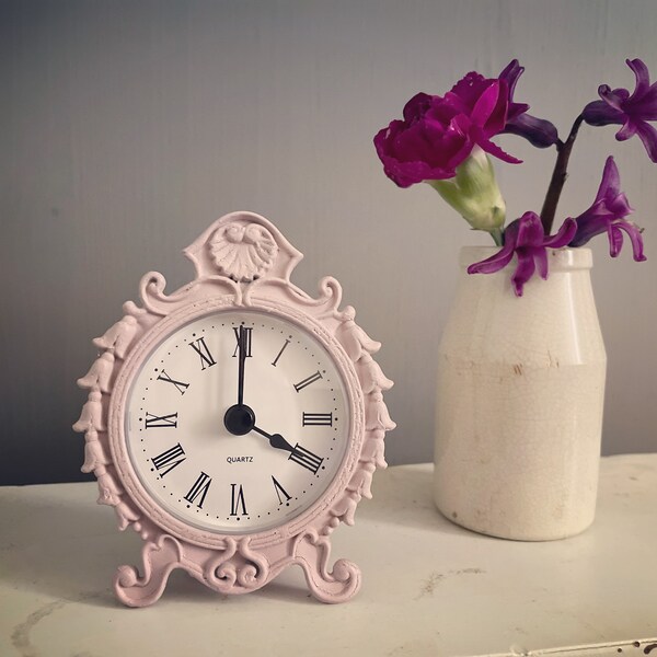 Shabby Chic Clock - Etsy