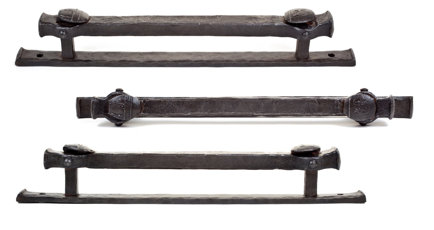 12-3/4" Railroad Spike Door Pull , Barn Door Pull, Rustic Appliance ...