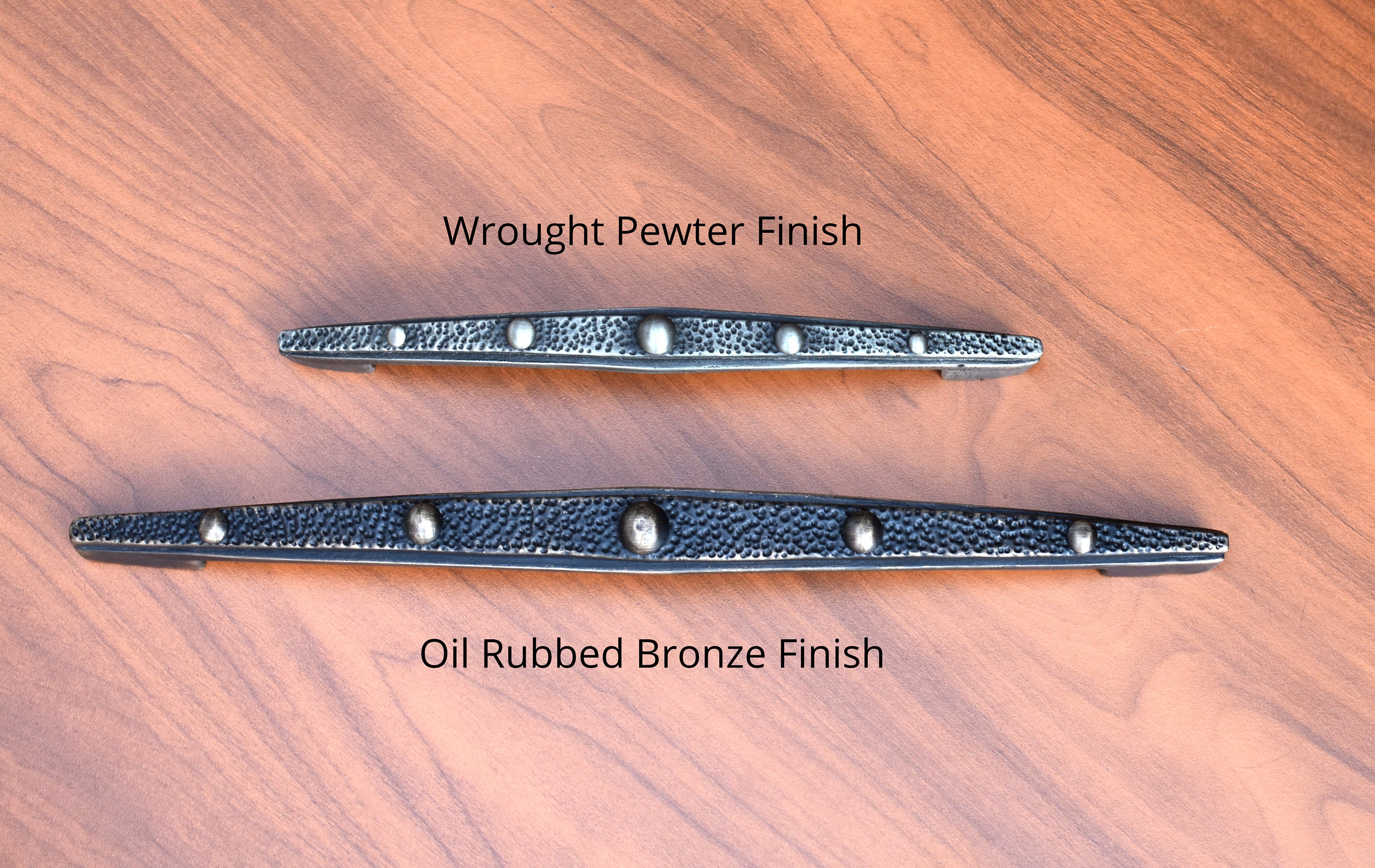 8 Dimpled Rivet Pull Rustic Industrial Drawer Pull - Etsy