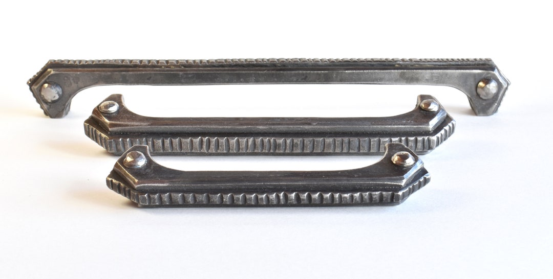 6" Rustic Industrial Drawer Pull - Etsy